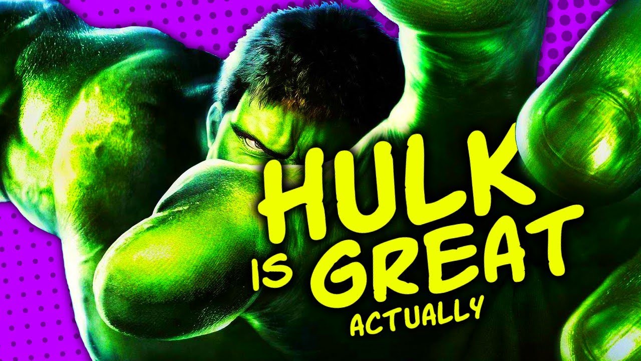 Ang Lee's HULK is great, actually - YouTube