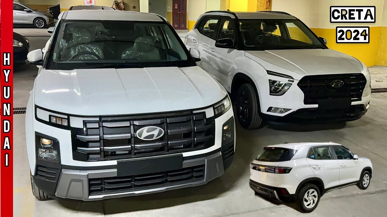 New Hyundai Creta Facelift 2024 🔥 2nd Base Model - EX First Look ...