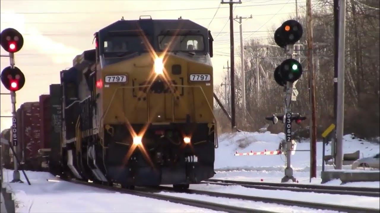 HD All of the Pan Am Railways C40-8W's Horn Sounds Include Leslie RS5T Nathan K5LA Nathan P3 ...