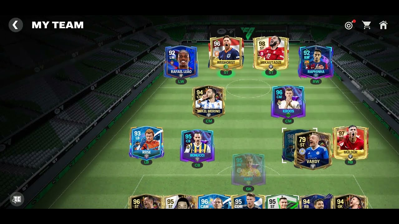 Team build up || fc mobile 2024 android gameplay - YouTube