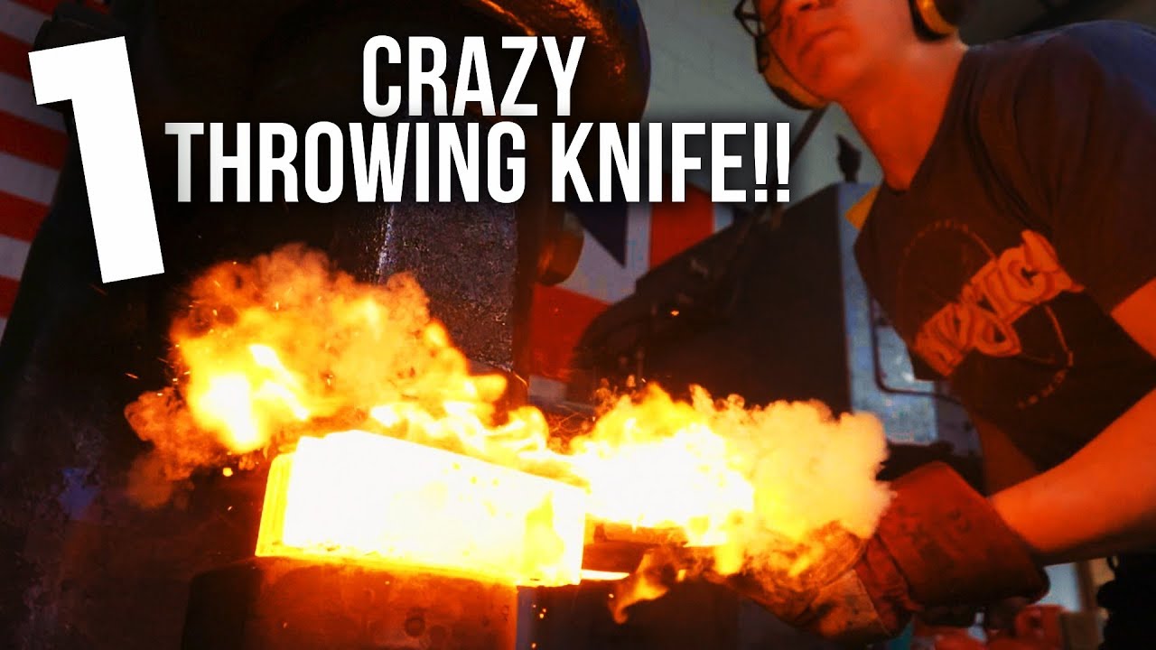 MAKING A HUNGA MUNGA: African Throwing Knife! Part 1 - YouTube