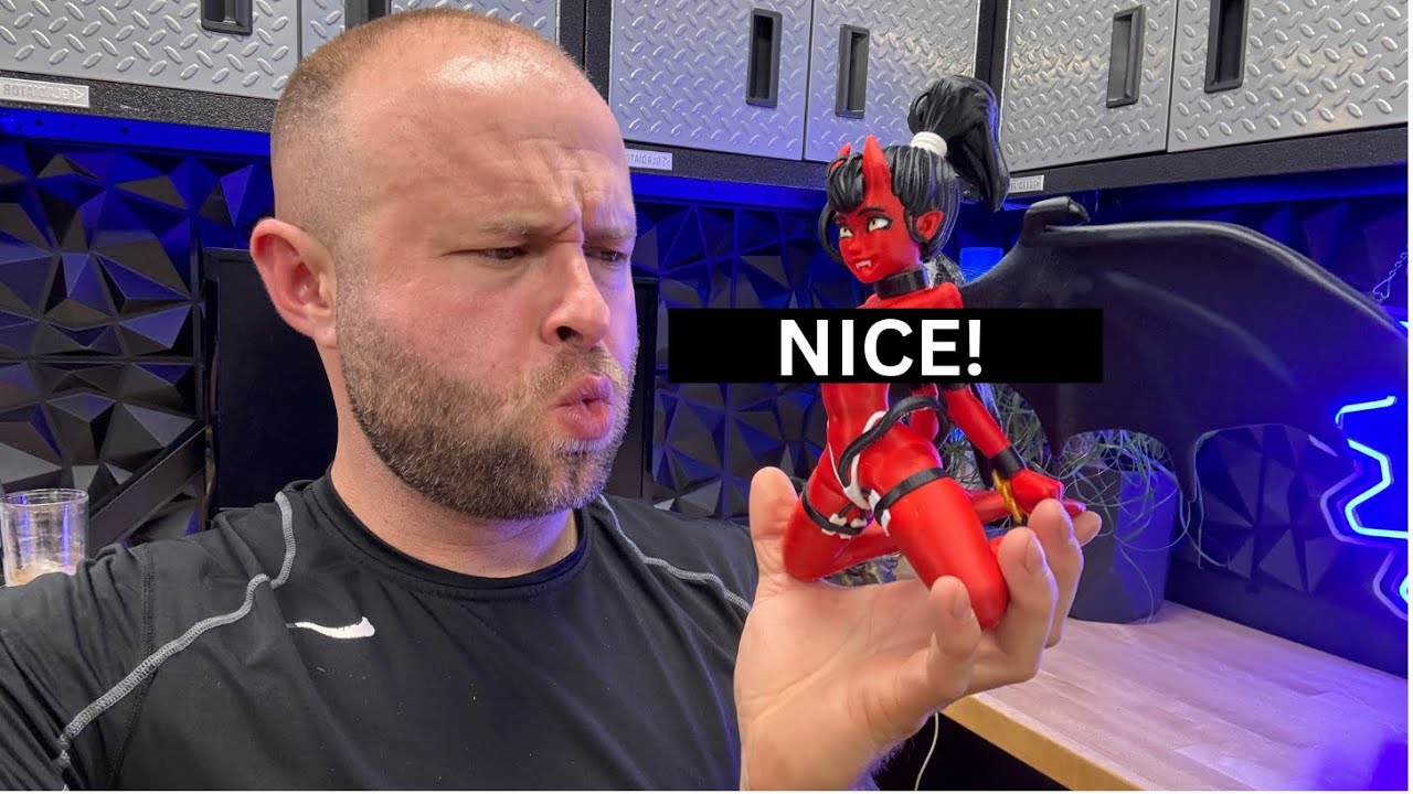 3D Printing my FIRST Figurine Model For Etsy - YouTube
