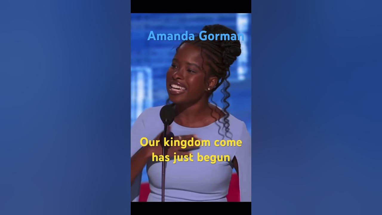 Amanda Gorman “This Sacred Space” - YouTube