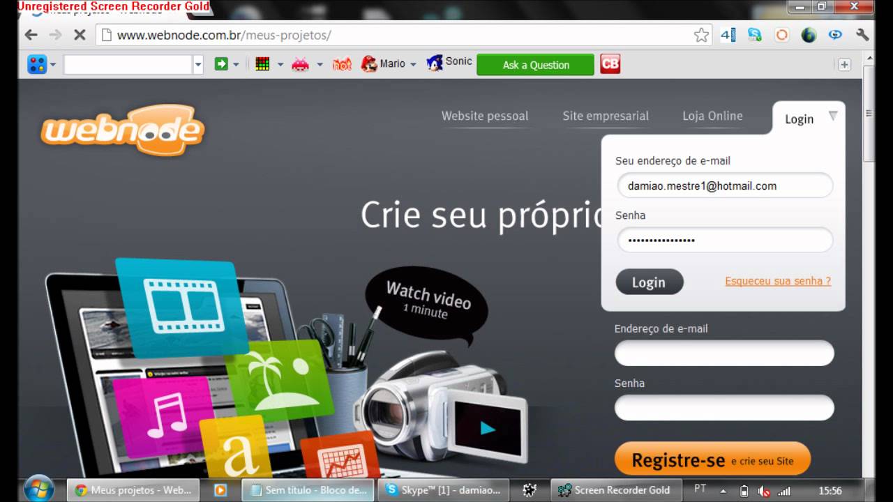 Como Fazer Um Saite ! - YouTube