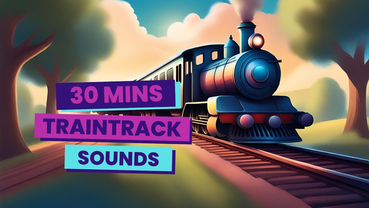 Soothing Train on Track Sounds for Ultimate Relaxation - YouTube