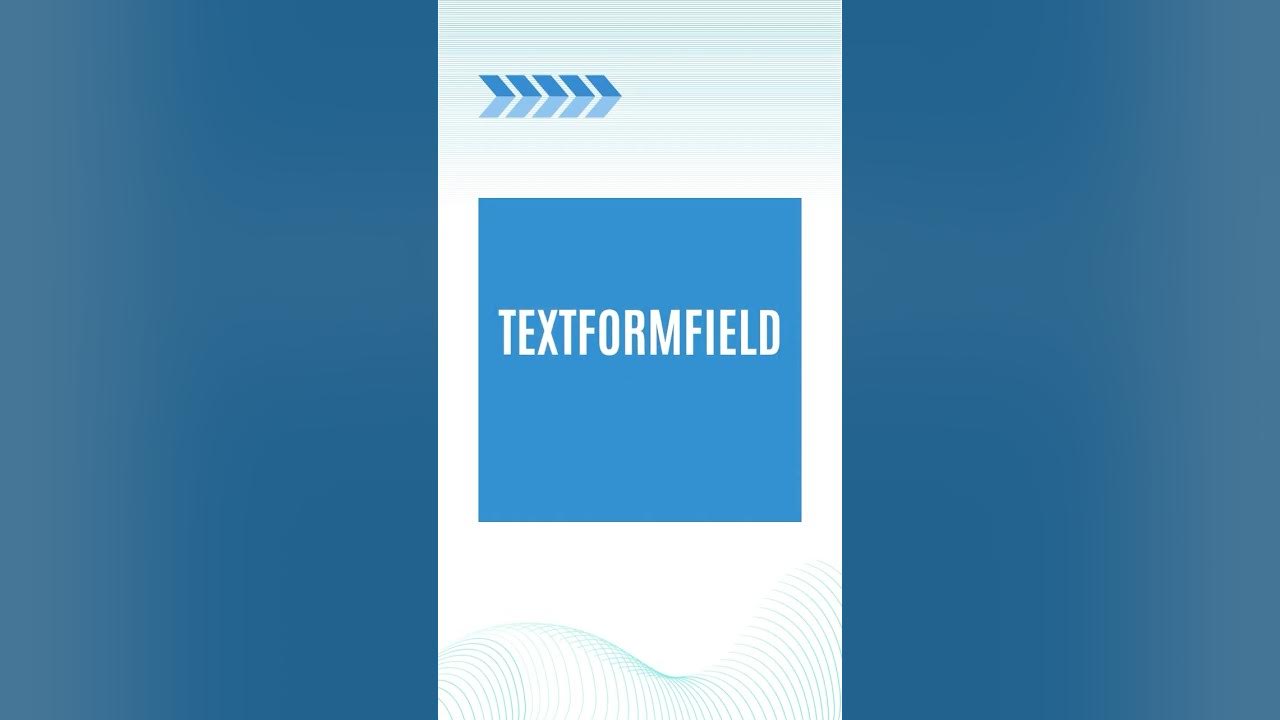 🔤 TextFormField in Flutter – Easy Form Inputs! - YouTube