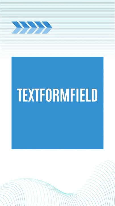 🔤 TextFormField in Flutter – Easy Form Inputs! - YouTube