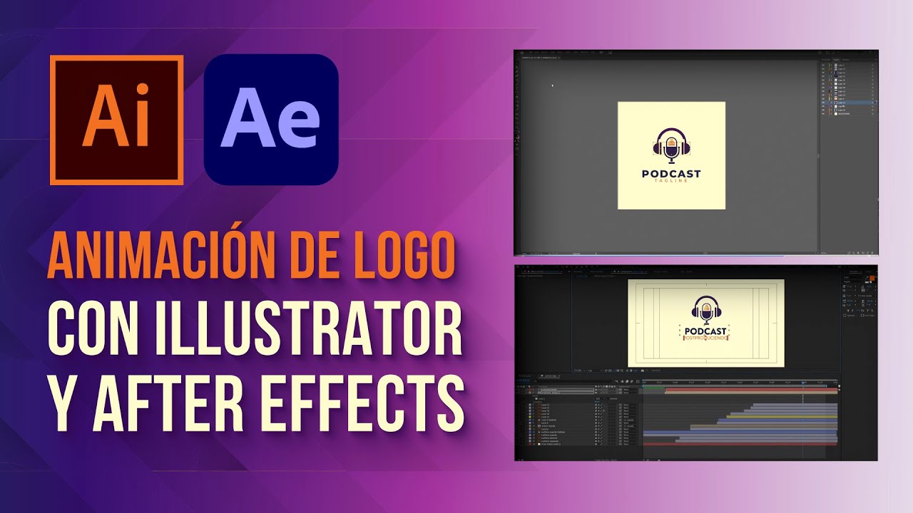 Animación de logo con Illustrator y After Effects - YouTube