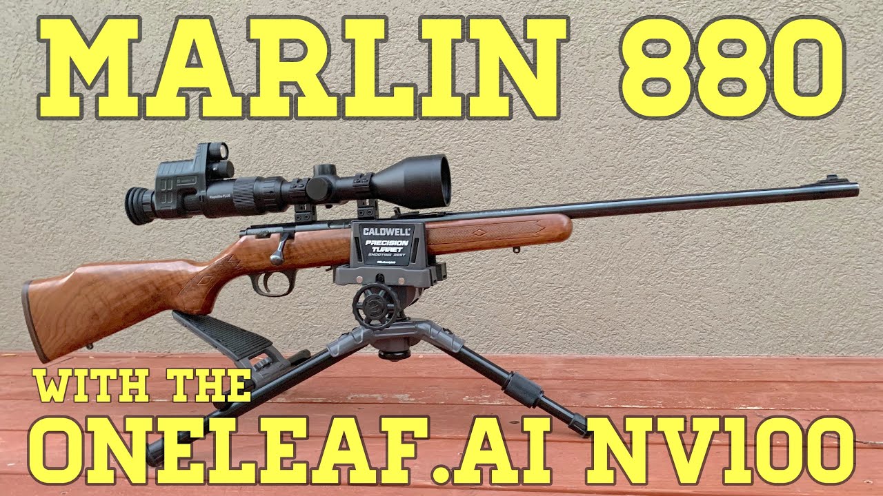 Marlin 880 with the Oneleaf.Ai Commander NV100 Plus - YouTube