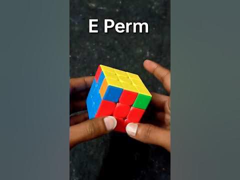 PLL 3/21(E Perm) Easy & Fast Algorithms ‼️#cubeshorts #cubetricks #cuberjubi #pll #shorts #cube ...