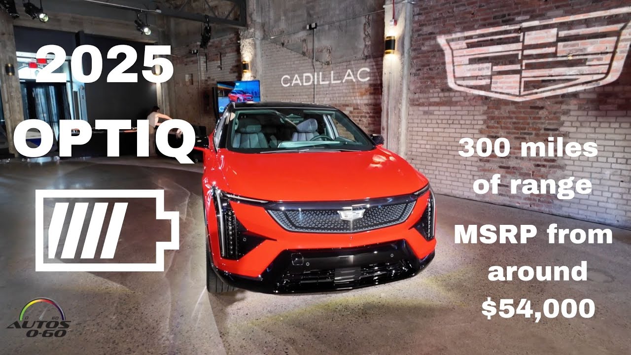 2025 Cadillac OPTIQ walk around; design, technology, range, charging ...