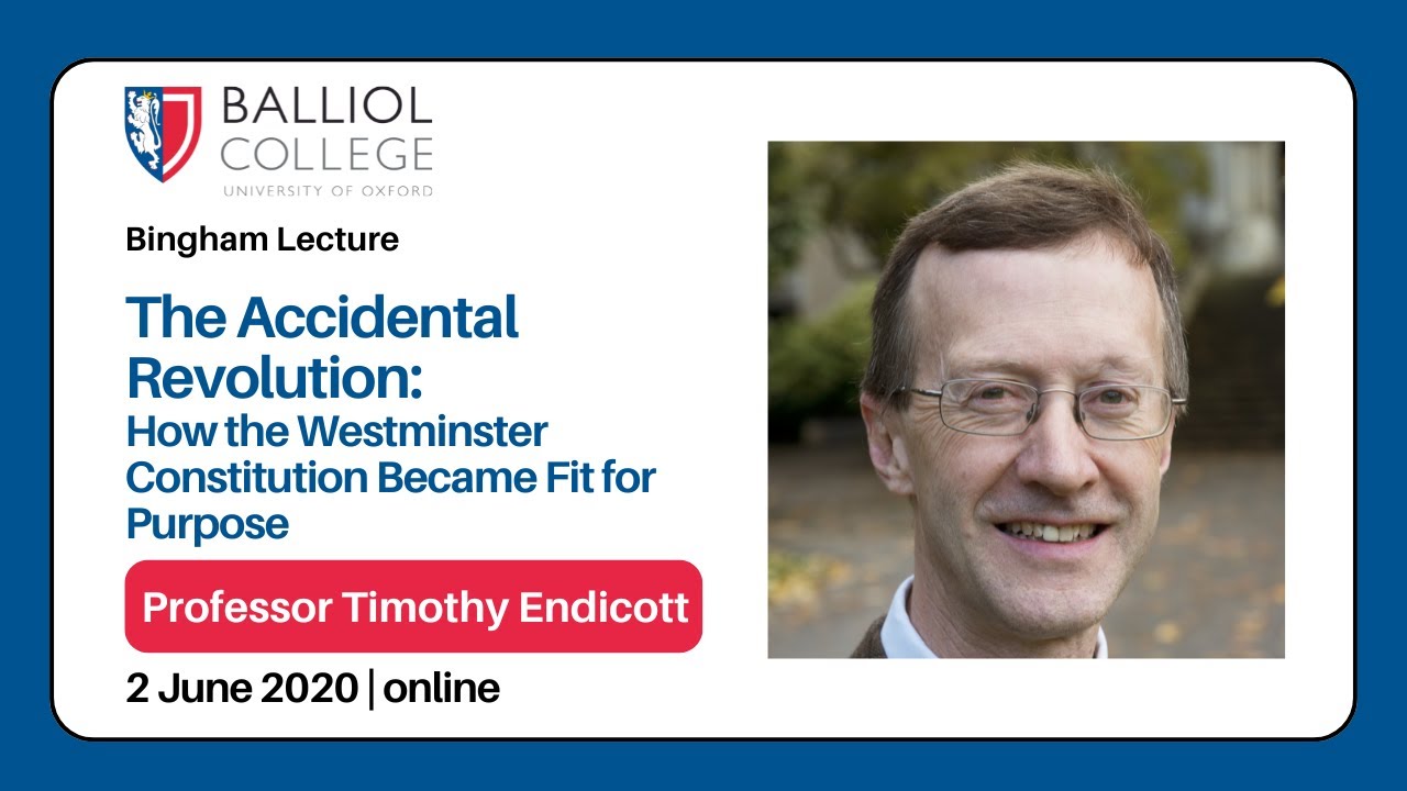 The Accidental Revolution - Professor Timothy Endicott - YouTube