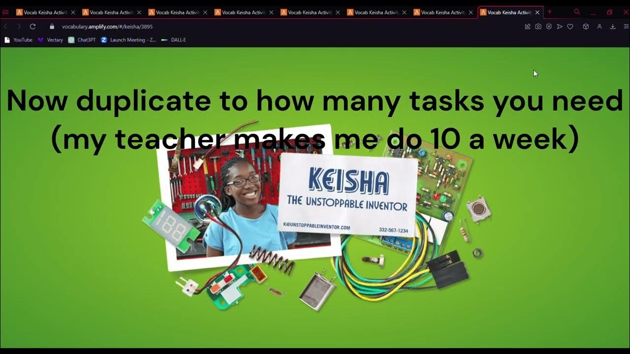 Amplify Vocab App Cheat Code - YouTube