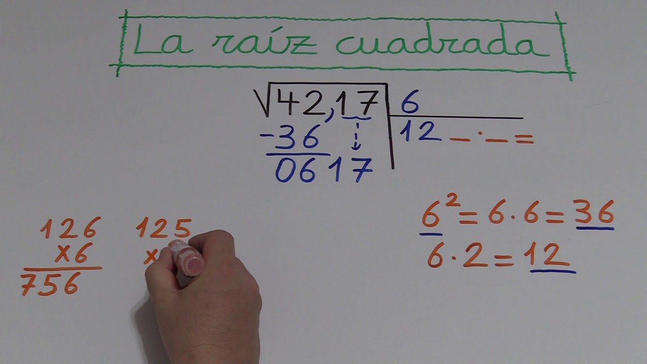 Como Sacar El Raiz Cuadrada - Image to u Como Sacar El Raiz Cuadrada - Image to u
