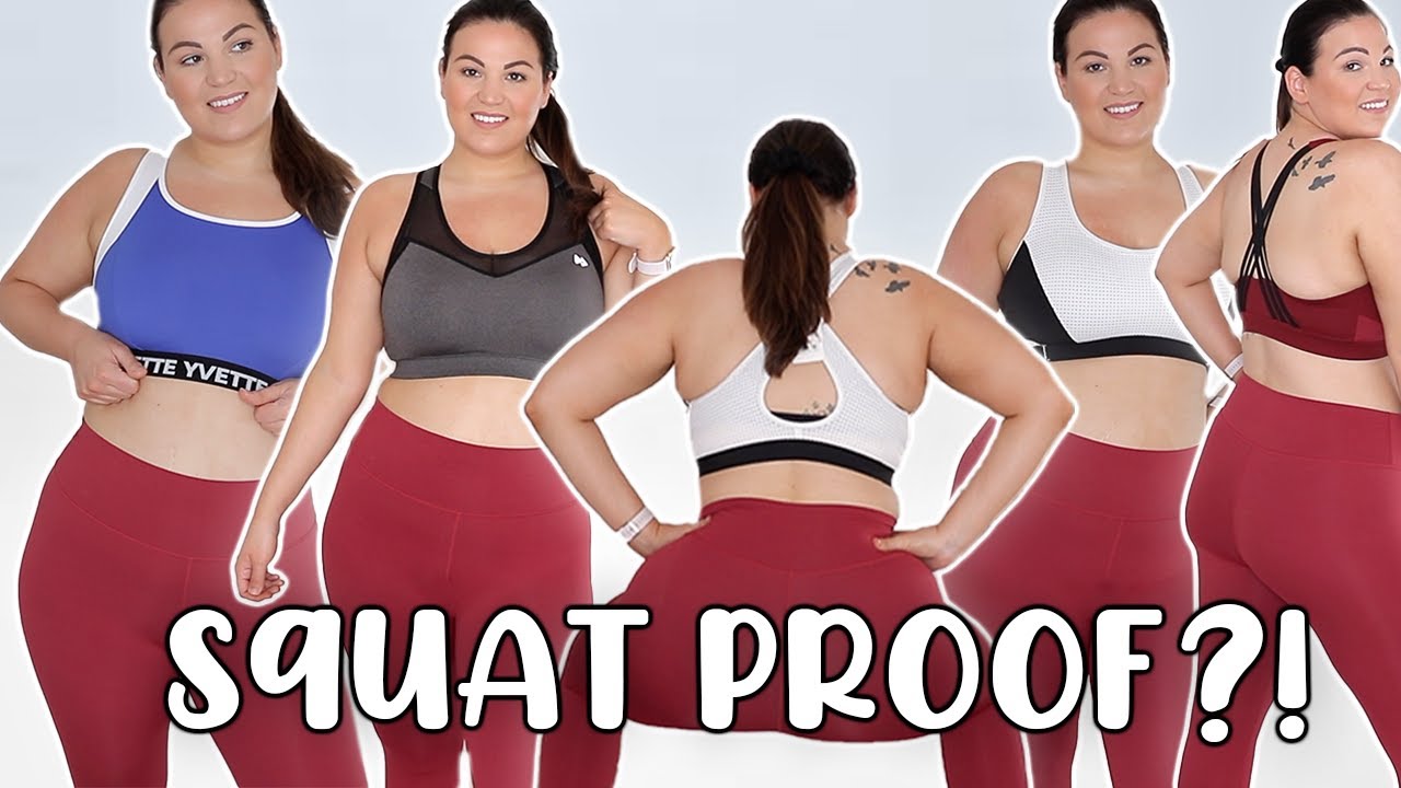 BEST PLUS SIZE SPORTS BRAS?! | YVETTE SPORTS ACTIVEWEAR TRY ON HAUL ...