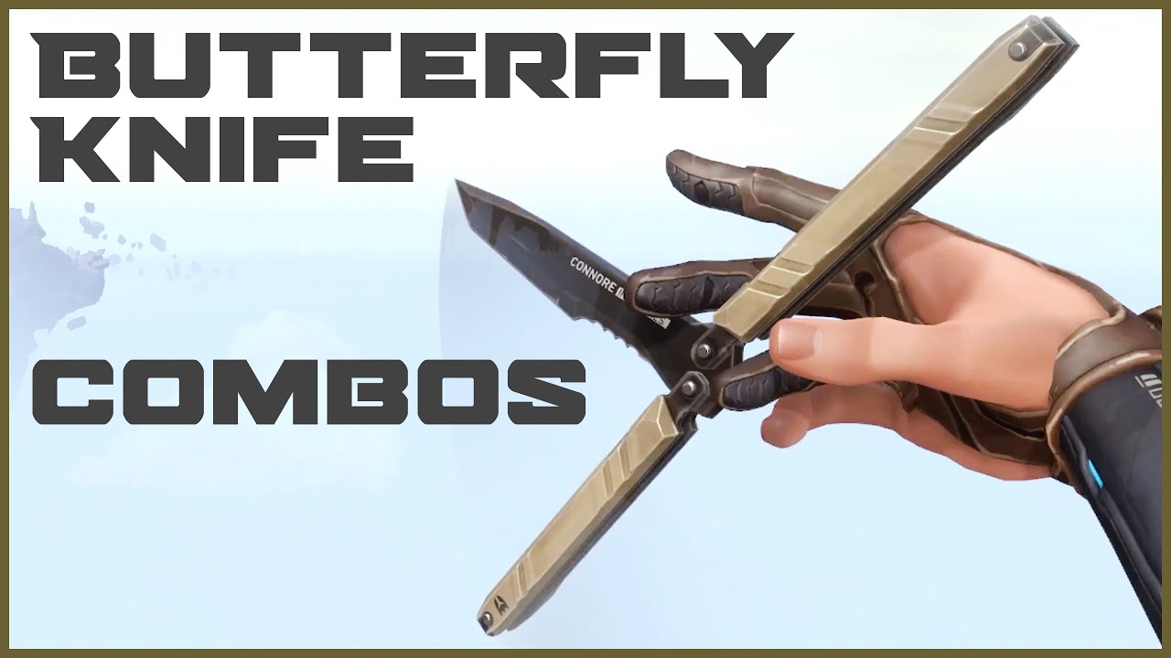 Recon Butterfly Knife Animation Combos Valorant Recon Skins Youtube