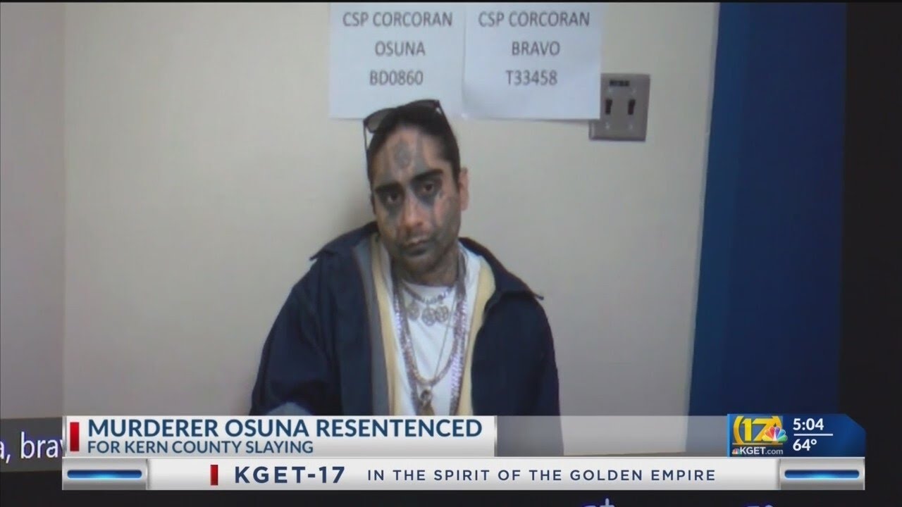 Murderer Osuna resentenced for Kern County slaying - YouTube