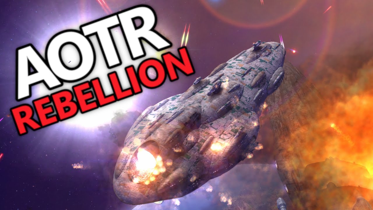 [Our NEW FLEET in Action!] Star Wars Empire at War (AOTR Mod) Rebellion ...