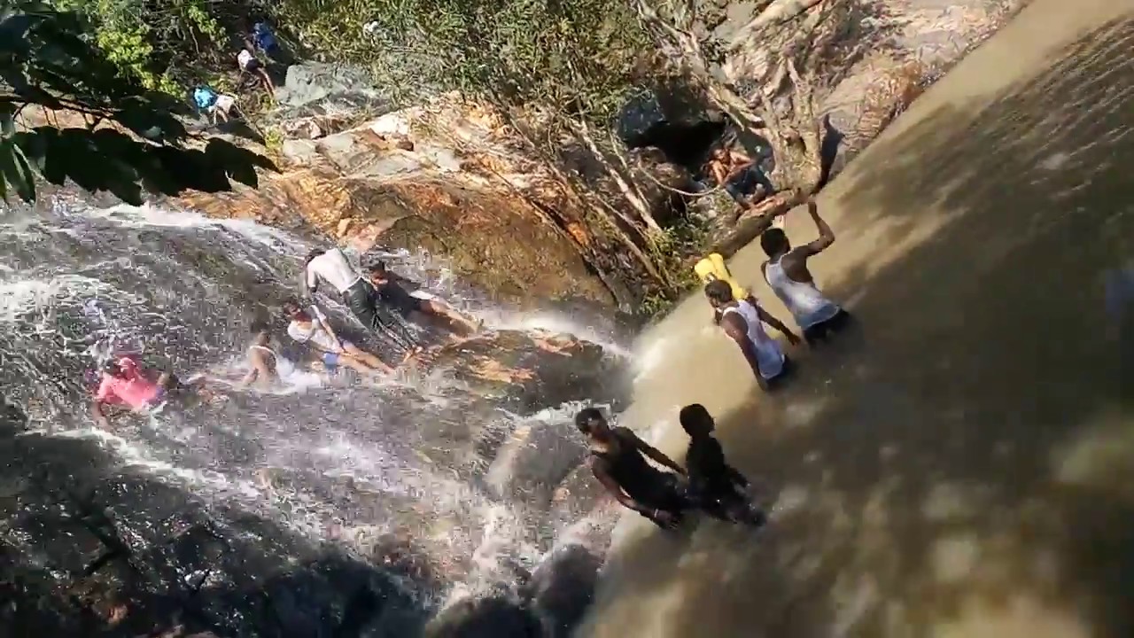 Vivekananda Falls chikbalapur - YouTube
