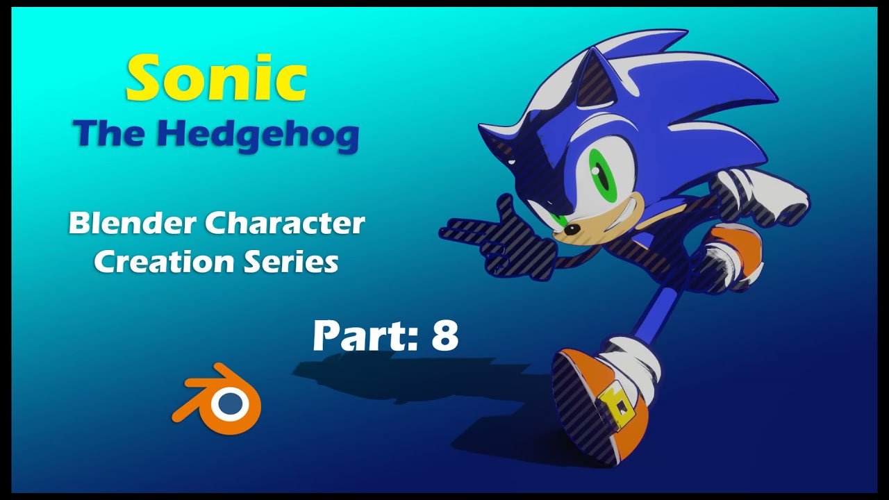 Beginners Tutorial: Creating Sonic The Hedgehog In Blender: UV ...