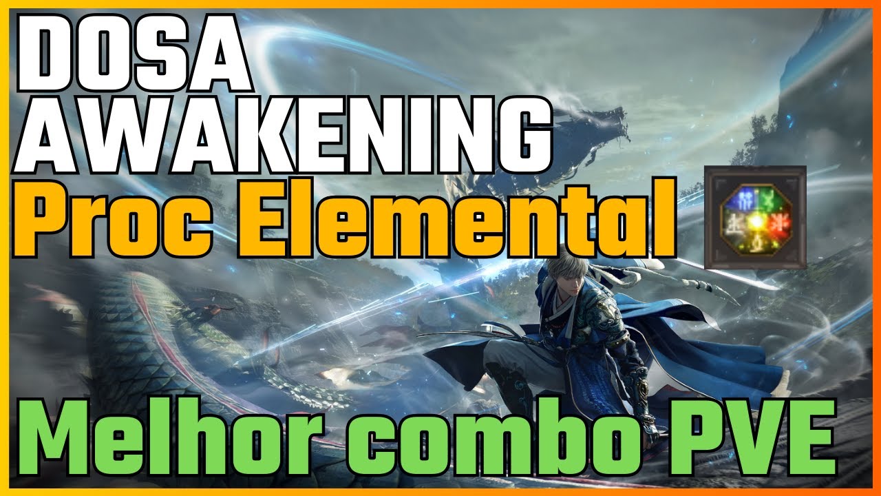 Novo Combo Insano do Dosa Awakening! 💥 | Black Desert Online - YouTube