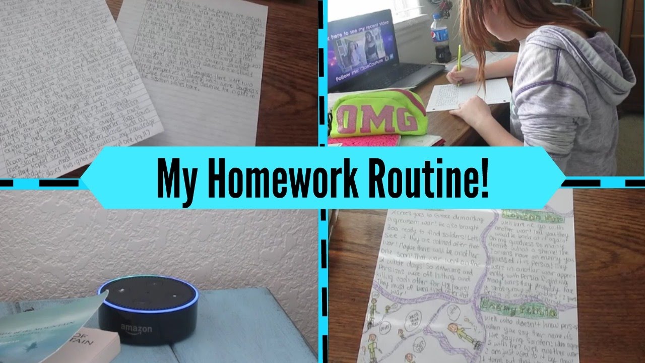 My Homework Routine YouTube my-homework-routine-youtube