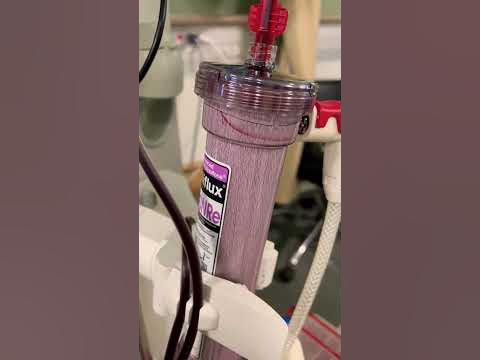 Warning: Blood leak from dialyzer #dialysis #dialysis - YouTube
