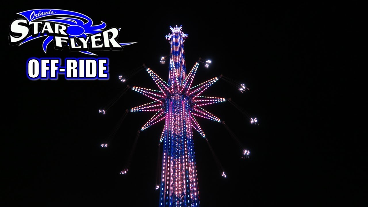 Orlando StarFlyer Off-Ride Footage, Funtime Star Flyer at Icon Park ...