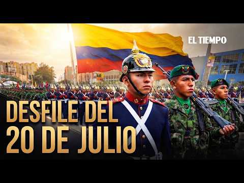 #EnVivo: Desfile militar del 20 de julio