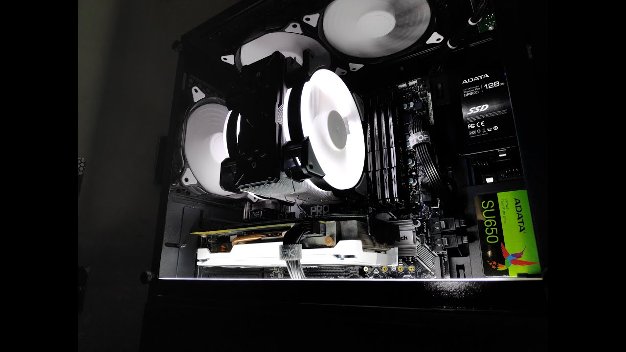 RePaint GPU | WHITE PEARL GPU | GTX 1070 MINI | RYZEN 5 2600 | Micro ...