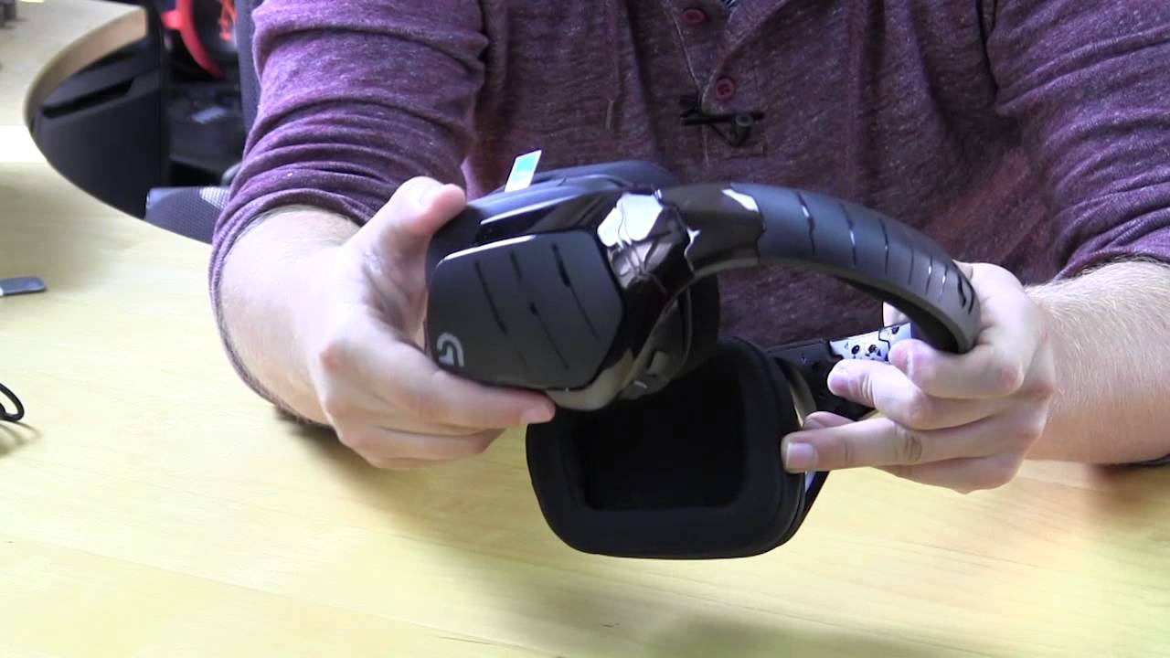Logitech G633 Gaming Headset Unboxing, Overview & Illumination - YouTube