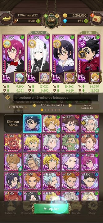 3 equipos para el laberinto de la Celebración | 7DS: Grand Cross #grandcross #shorts ...