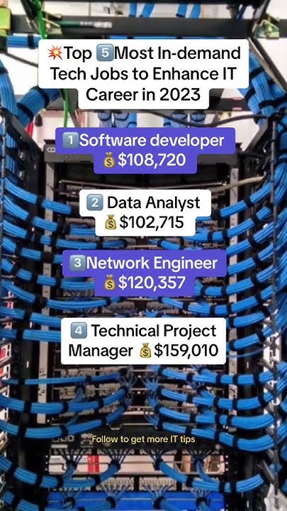 😢but have no idea where to pursue? Top 5️⃣ most in-demand tech jobs ...