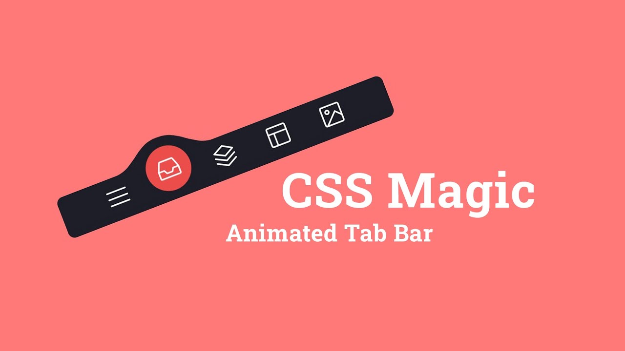 Bottom Animated Navigation Tab Bar For Android Html Css Js Youtube 0930