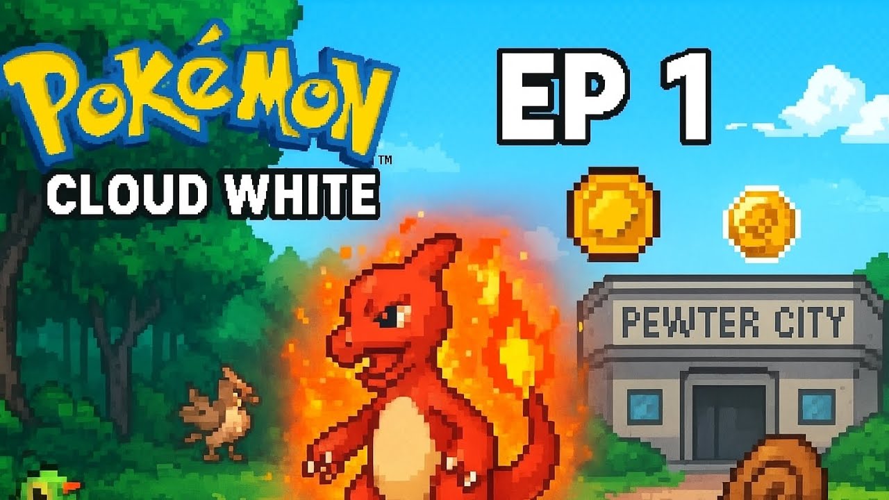 Pokémon Cloud White Ep 1 – Charmander Chosen, Charmeleon Evolution ...
