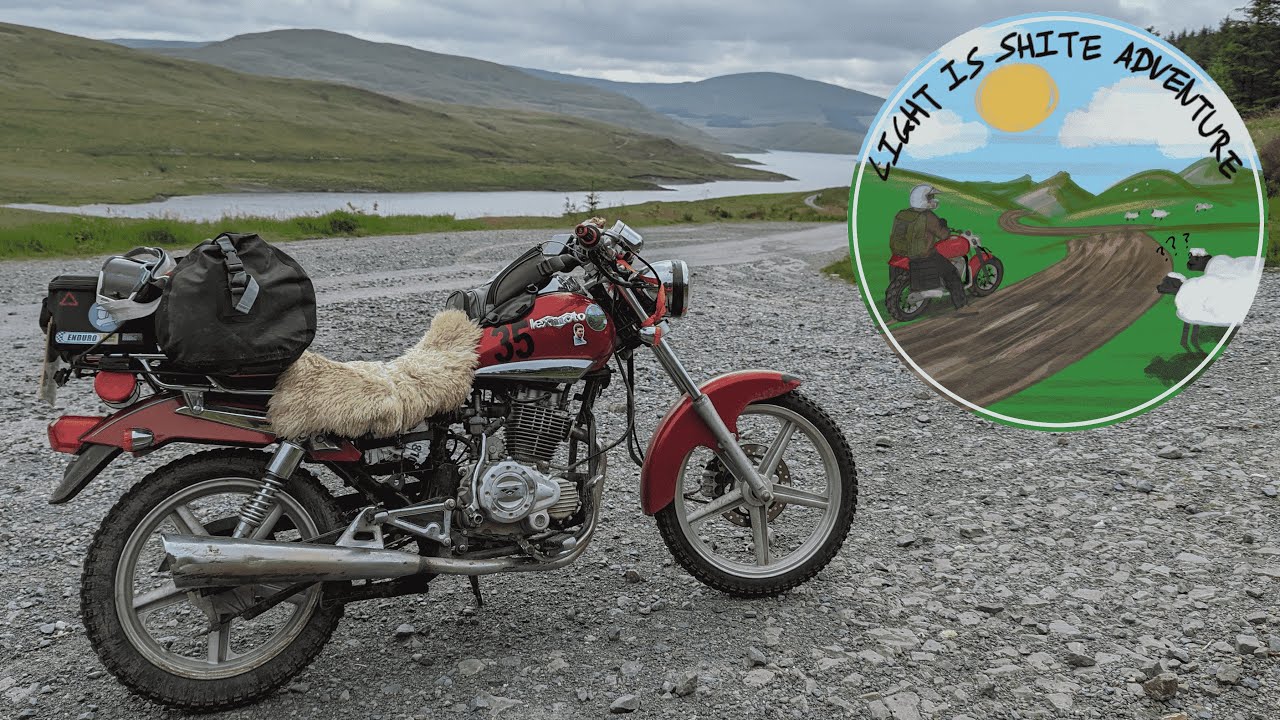 The Light is Sh*te Adventure - Surviving Welsh Lanes on Budget 125s ...