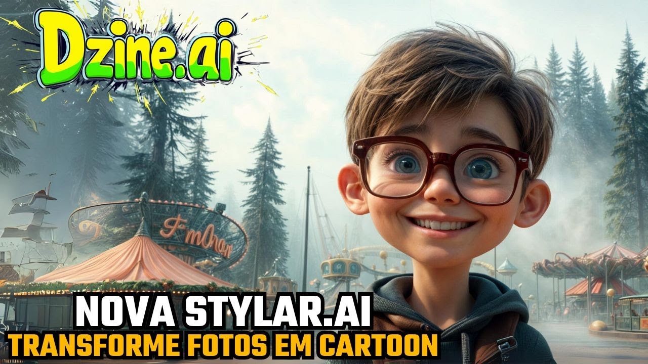 TRANSFORME FOTOS EM CARTOON COM A PLATAFORMA DZINE.AI (antiga Stylar.ai ...