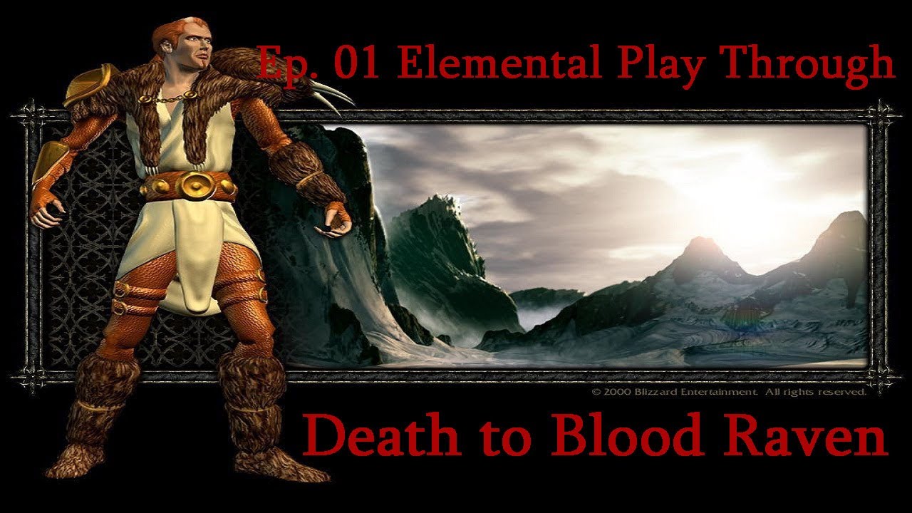 Diablo 2 LoD Elemental Druid Walk through LP - Death to Blood Raven ...