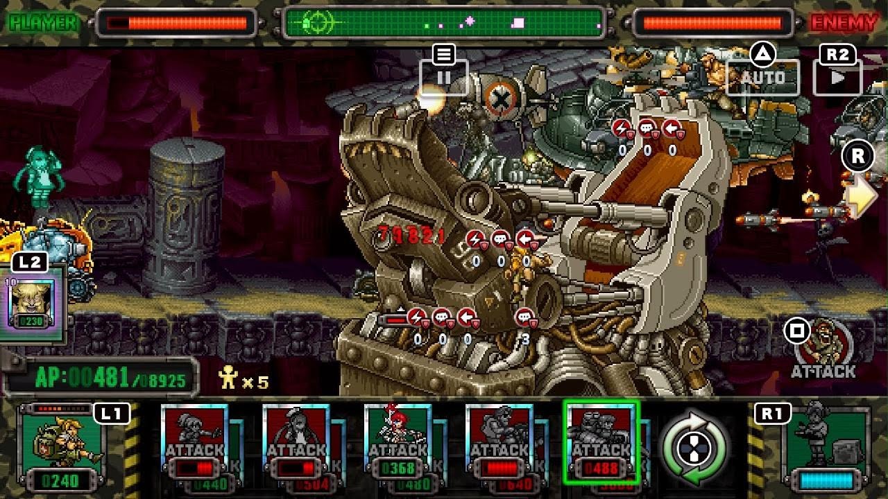 METAL SLUG ATTACK RELOADED - ONLINE #2 Deck Alien - YouTube
