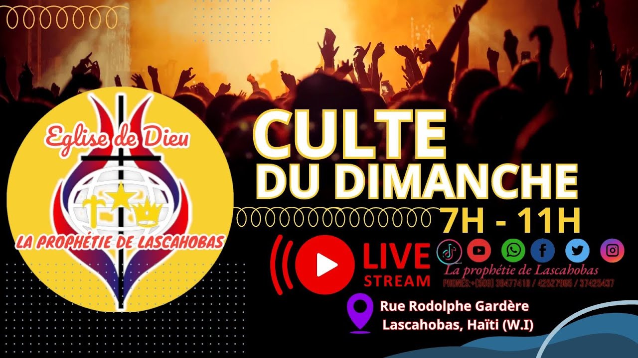 🔴 EN DIRECT | Cérémonie spéciale – Église de KOLARE 🇭🇹 | Affiliation ...