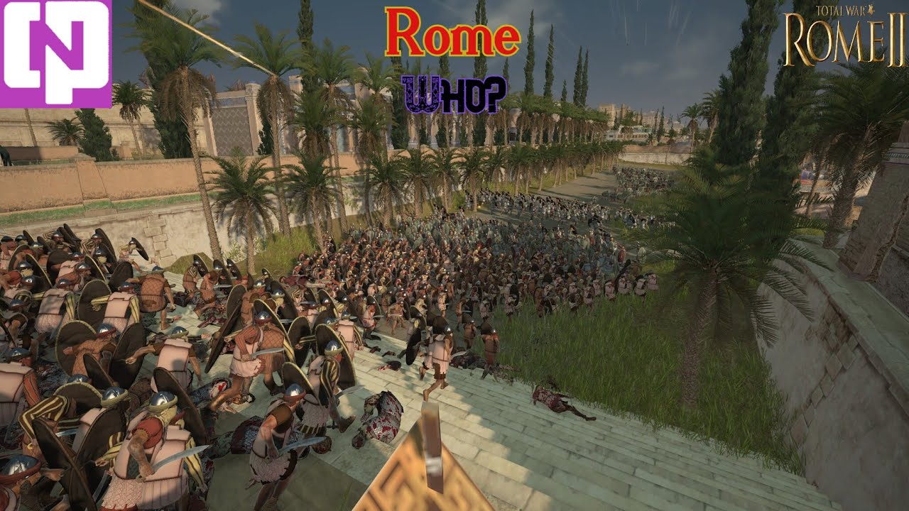 And They Say Rome Is OP... 4v4 Total War: Rome 2 Siege Battle - YouTube