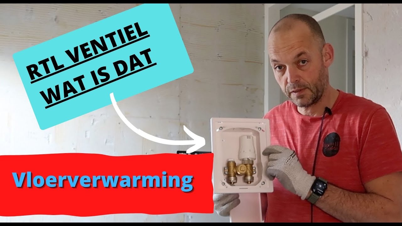 Stap voor stap vloerverwarming installeren met RTL-ventiel: Bespaar ...