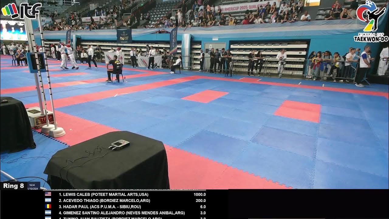 2024-10-31 pm, AREA 8, ITF Taekwon-Do World Cup - YouTube