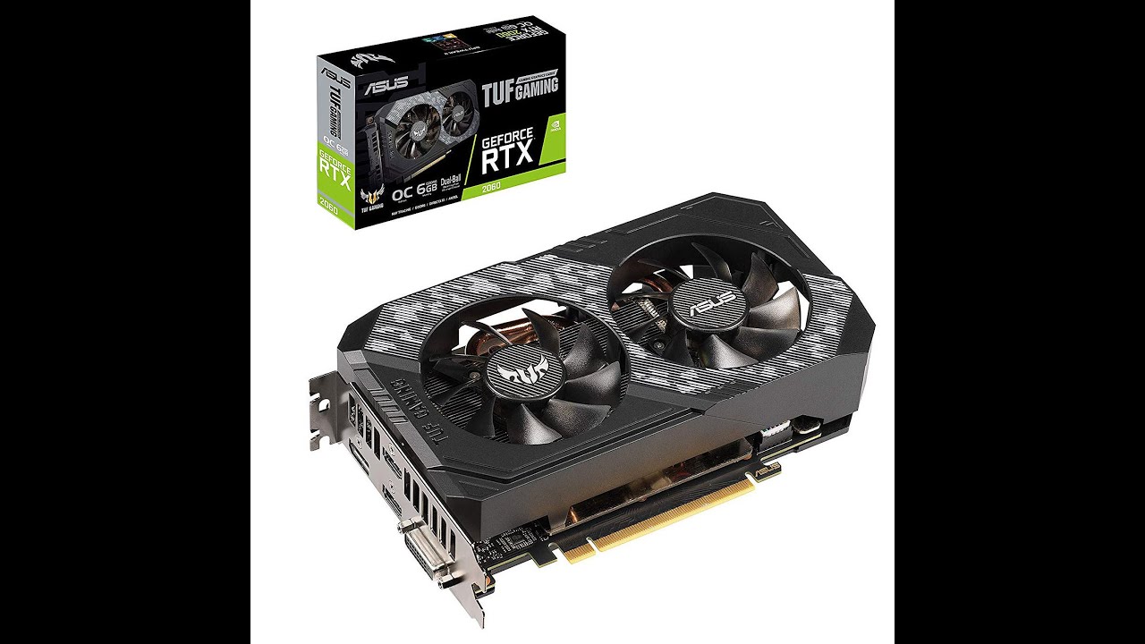 ASUS TUF RTX 2060 6GB EM 1440p ULTRA 1080p COMPETITIVO - YouTube