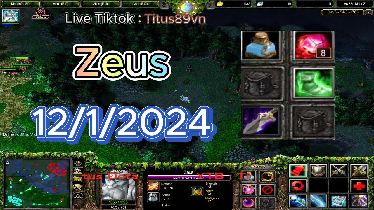 Dota Zeus Ez Game - YouTube