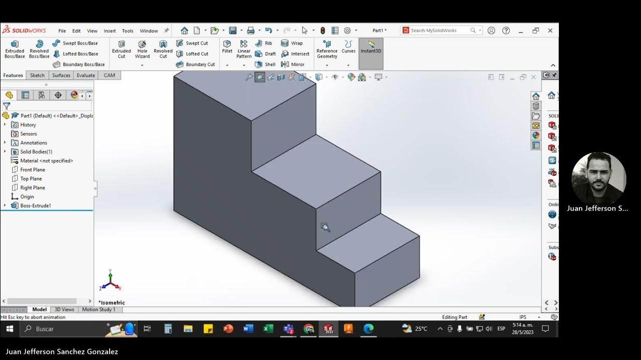 Modelado de Solidos con SolidWorks 01 - YouTube