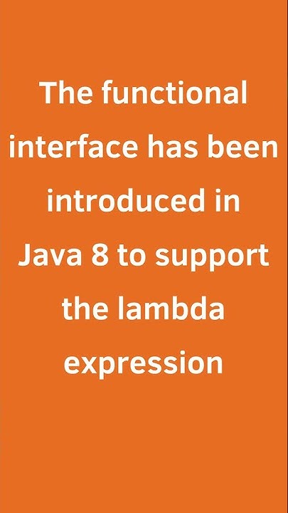Why do we need Functional Interface | Java 8 #shorts #functionalinterface #java8 # ...
