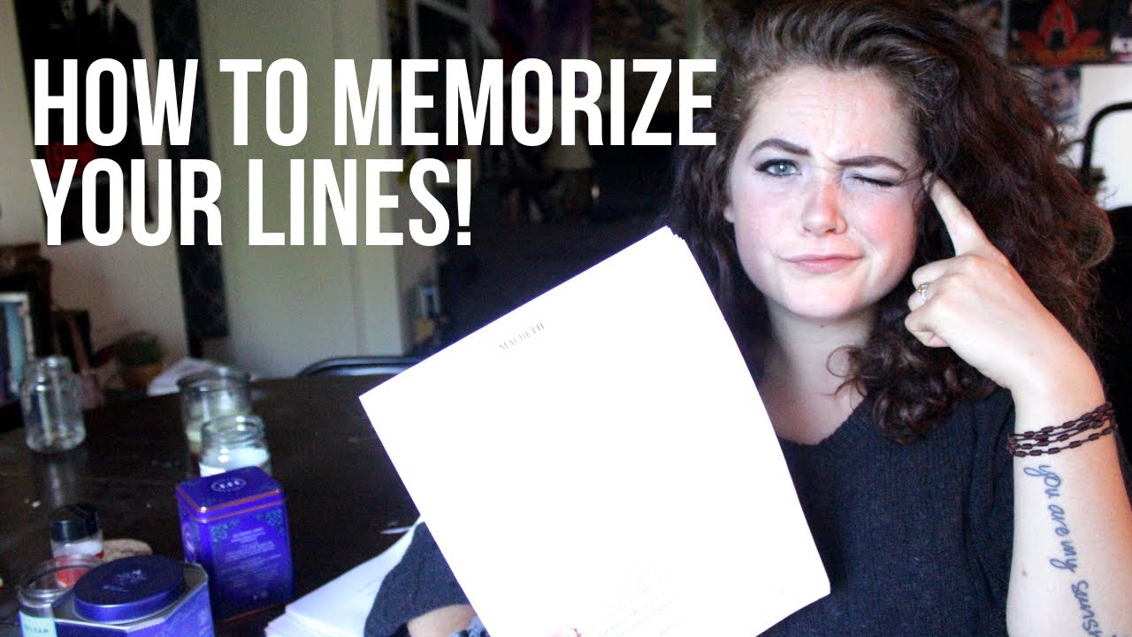 How To Memorize Your Lines YouTube how-to-memorize-your-lines-youtube