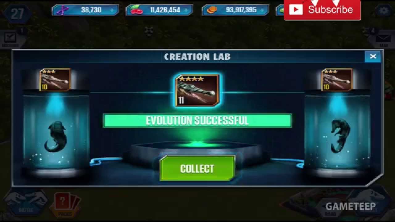 Jurassic World -The Game - Sarcosuchus - YouTube