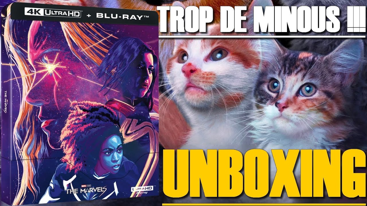 THE MARVELS STEELBOOK UNBOXING - YouTube